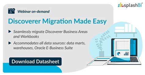 splashbi on linkedin splashbi discoverer migration