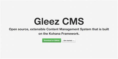 Gleez Cms Open Source Content Management System Bypeople