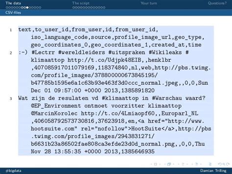 Analyzing Social Media With Python And Other Tools 2 4
