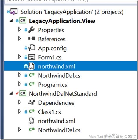 Net Core 與 Net Standard 實戰教學 Lab 03 1 現有net Framework Lib 改成 Net