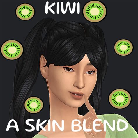 We Play The Sims Here Sir On Tumblr Introducing Kiwi A Default Non Default Skin Blend