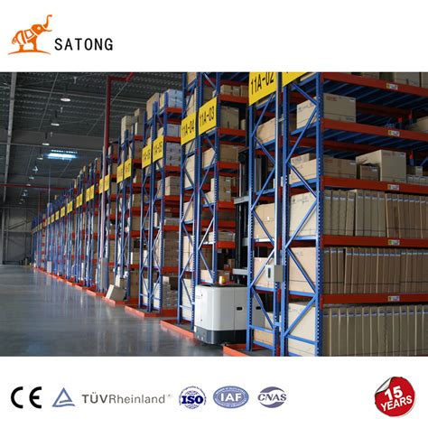 새통 초좁은 통로vna 랙 시스템 중부하 작업용 타드로프 팔레트 스틸 보관 창고 빔 랙 중국 팔레트 포장 강철 구조 플랫폼