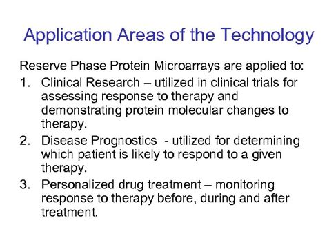 Calibration And Normalization Of Protein Microarray Data Charlene