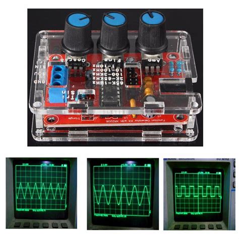 geekcreit® xr2206 function signal generator diy kit sine triangle