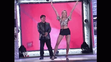 Stacy Keibler Entrance