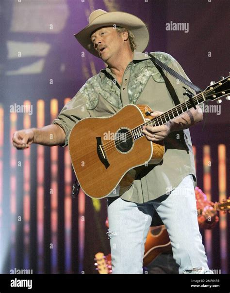 Country Music Superstar Alan Jackson Performs Live In Concert At