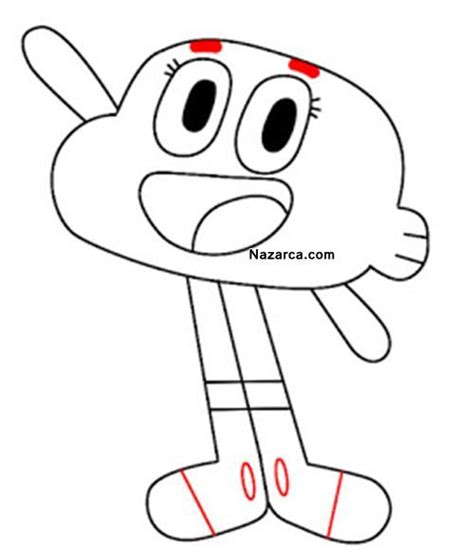 Watterson Aİlesİ Gumball And Darwİnİn KarİkatÜrÜnÜ Çİz