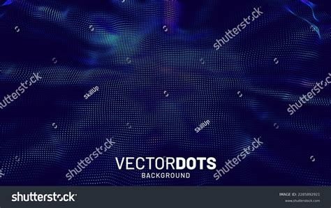 Digital Data Flow Vector Background Big Stock Vector Royalty Free 2285892921 Shutterstock