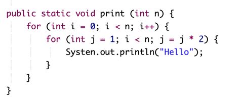 Solved What Is The Time Complexity For The Following Code In Chegg