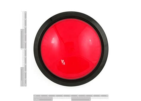 Big Dome Pushbutton Red Robot Gear Australia