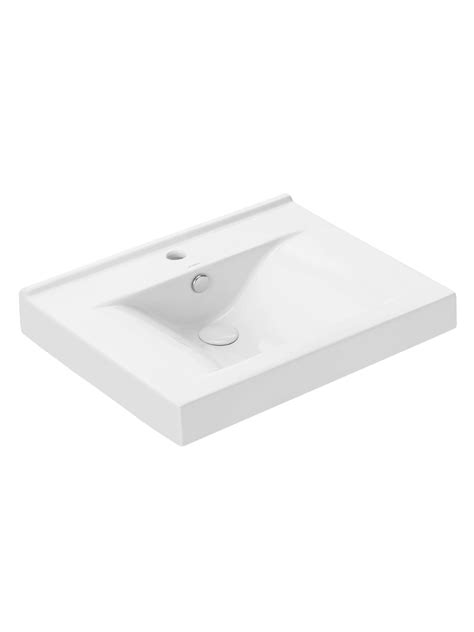 Umywalka Podwieszana Biała Gemini 60 Tr4270d Uptrend