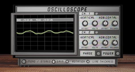 Oscilloscope By Osc Audio Oscilloscope Plugin Vst3 Audio Unit