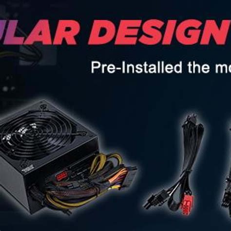 Powerspec 650 Watt 80 Plus Bronze Atx Semi Modular Power Supply Jawa