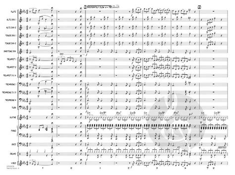 Feeling Good By Bublé Jazz Ensemble Sheet Music