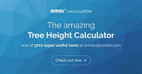 Tree Height Calculator