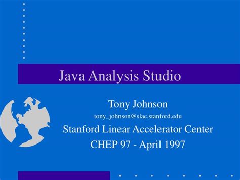 Ppt Java Analysis Studio Powerpoint Presentation Free Download Id