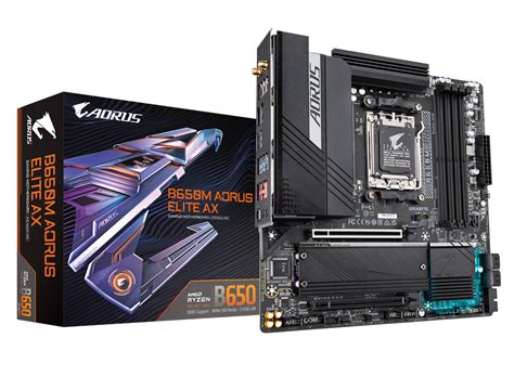 Gigabyte 技嘉 B650m Aorus Elite Ax Micro Atx 主機板 Ddr5