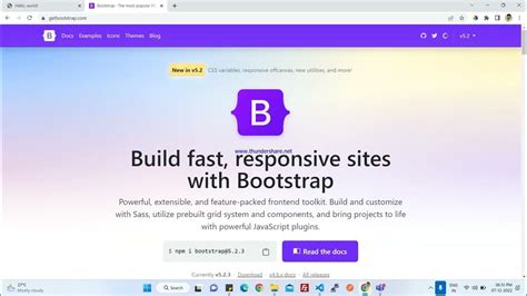 Bootstrap In Tamil Part 2 Youtube