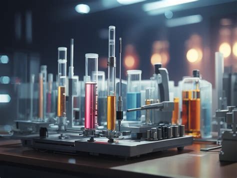 Premium Photo Bright Lab Illuminating Medical And Health Advancements