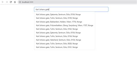How To Verifylookup An Address In React With Open Street Map