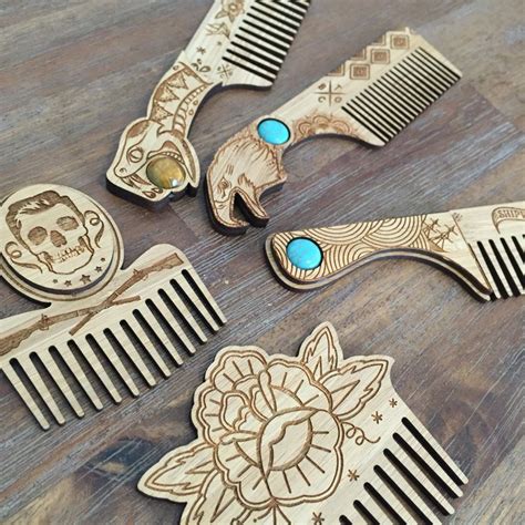 Bamboo Beard Combs 20 Different Styles To Choose From Hout