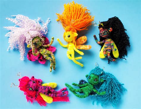 Bug Sprite Pdf Pattern Englishus Fay Elf Doll Crochet Etsy