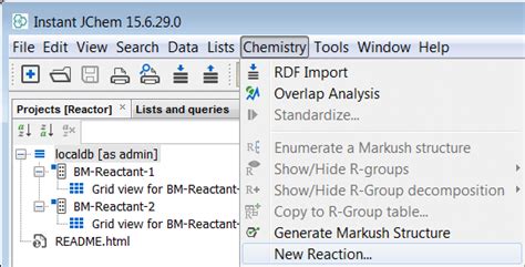 Ijc Tutorial Reaction Enumeration Analysis And Visualization Chemaxon Docs