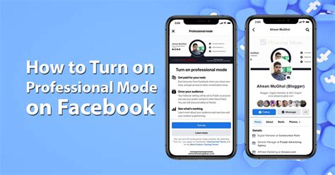 How To Turn On Professional Mode On Facebook Blowing Ideas