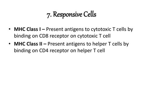 Different Between Mhc Class 1 And Mhc Class Ppt