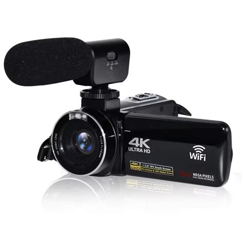CAMARA DE VIDEO 4K ULTRA HD CON ZOOM DIGITAL 18X - HARTEC