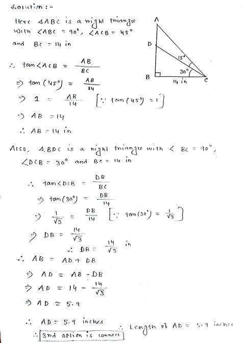 Solved Need Help The Figure Below Shows A Triangular Wooden Frame Abc The Side Ad Of The
