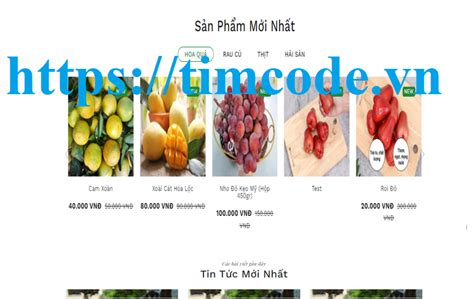 Code website bán hàng hoa quả ASP NET WebForm kèm báo cáo