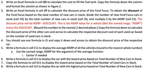 solved 2 write an excel formula in cell g5 to calculate the