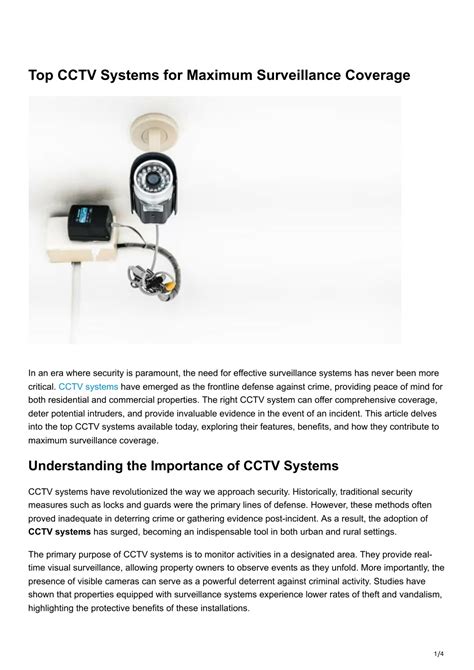 Ppt Top Cctv Systems For Maximum Surveillance Coverage Powerpoint Presentation Id14238487