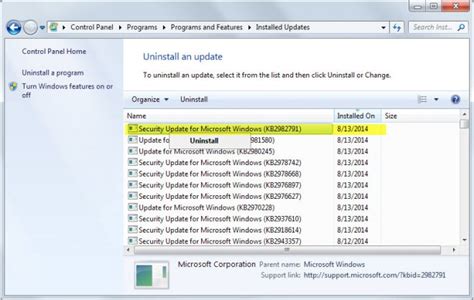 How To Uninstall Windows Updates Ghacks Tech News