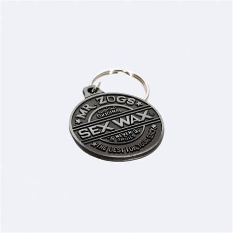 Sex Wax Logo Keychain Last Wave Originals