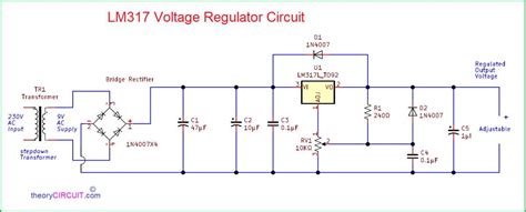 Understanding The Working Of A Variable Voltage Regulator Circuit Diagram Included
