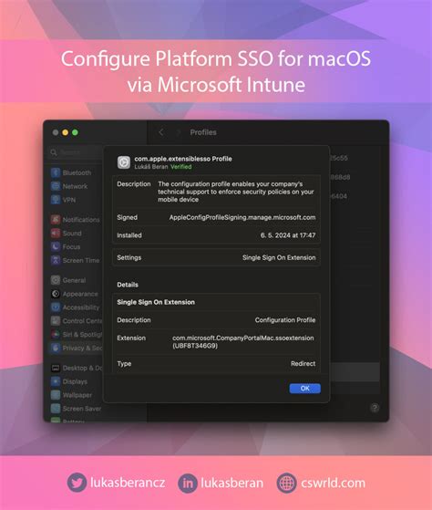 How To Configure Platform Sso For Macos Via Intune Cybersecurity World