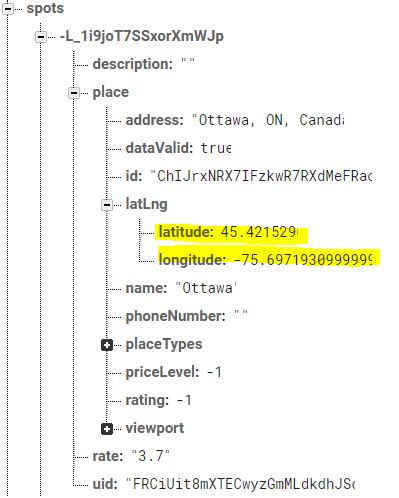 Android Firebase Retrieving Data As A LatLng Object From A