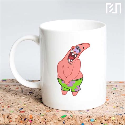Jual Mug Icon Patrick Star Blushing Shopee Indonesia