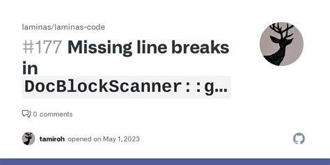 Missing Line Breaks In DocBlockScanner GetLongDescription Result