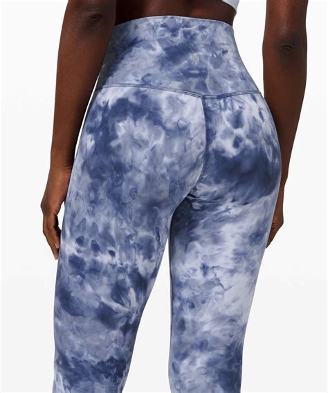 Lululemon Align Pant 28" *Diamond Dye - Diamond Dye Daydream Ink Blue - lulu fanatics
