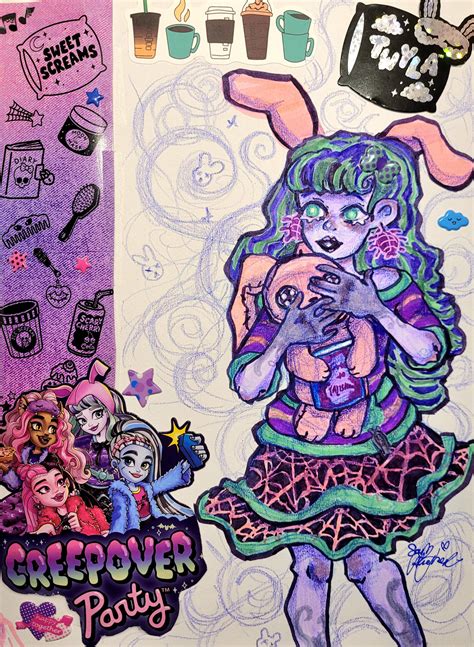I Drew My New Twyla Doll Oc Rmonsterhigh