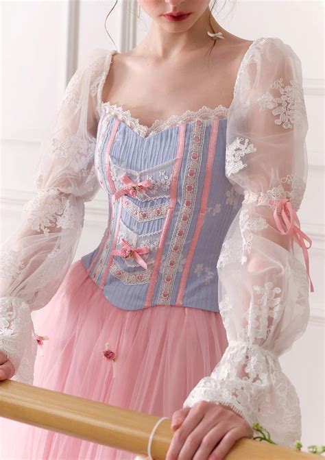 Character Outfits Styl Vintage Different Fabrics Rococo Romance