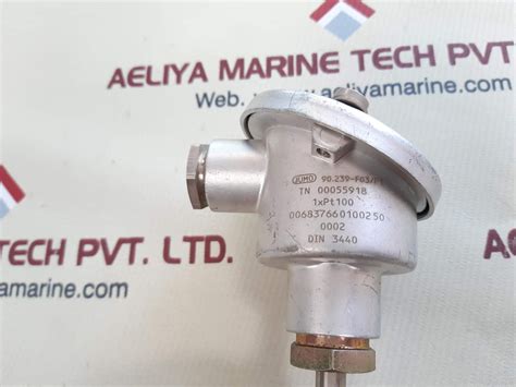 Jumo 1xpt100 Temperature Sensor 90 239 F03 P1 Aeliya Marine