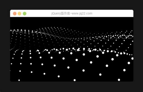 three js实现3d粒子波浪