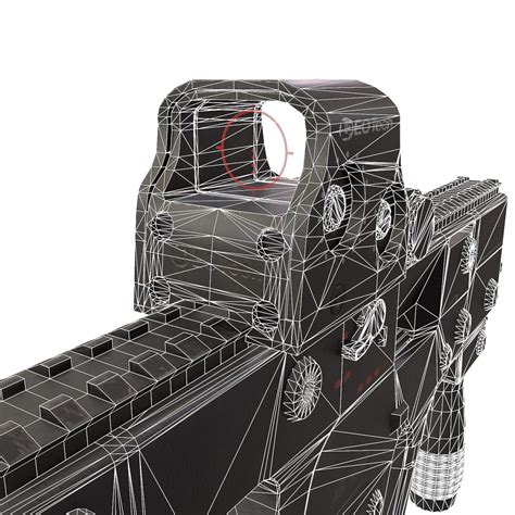 Kriss Vector Rifle Game Weapon 3d Model 39 3ds Fbx Unknown Max Obj Free3d