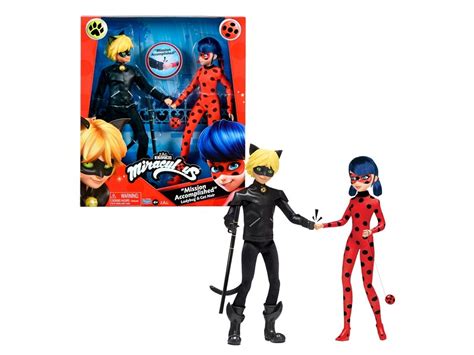 Figura De Ação Ladybug Pack Ladybug Y Catnoir 4 Anos Wortenpt