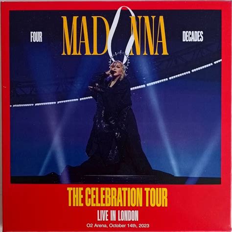 Madonna Four Decades The Celebration Tour 2023 Live In London 2cd Set