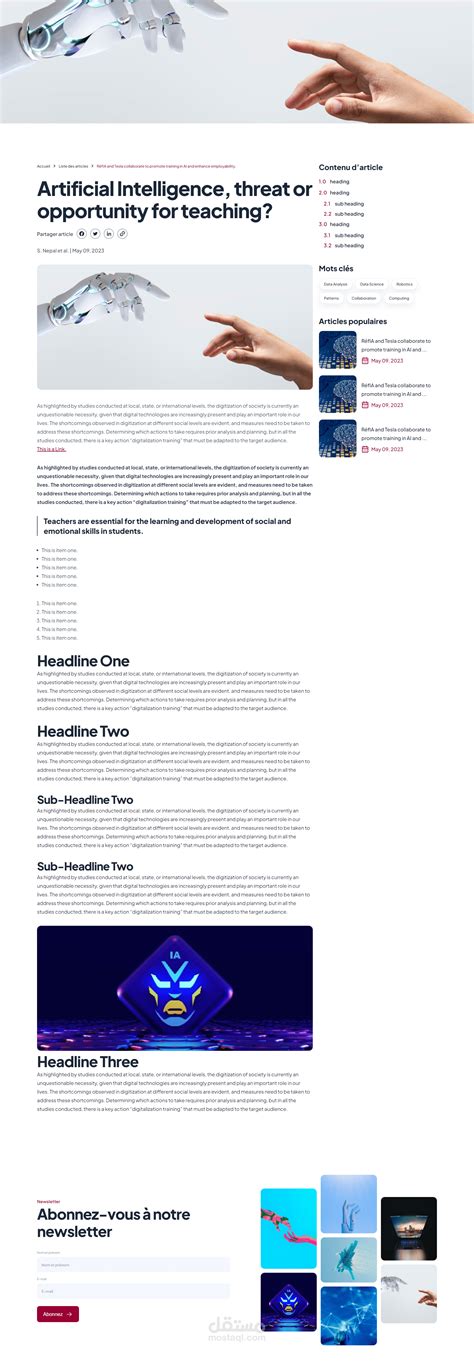 تحويل قالب figma إلى صفحات ويب بإستعمال html css javascript مستقل